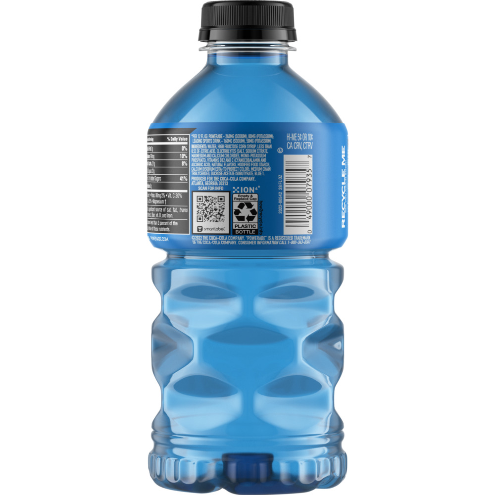Powerade Nutrition Facts