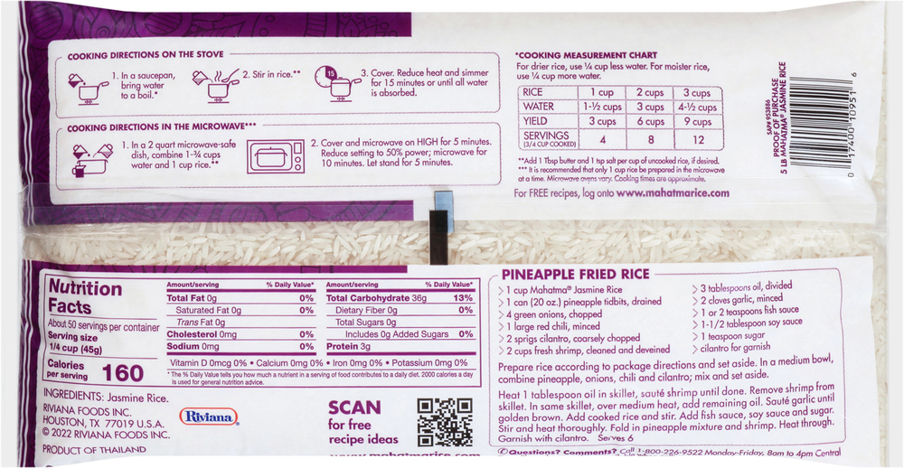 how to cook mahatma jasmine rice